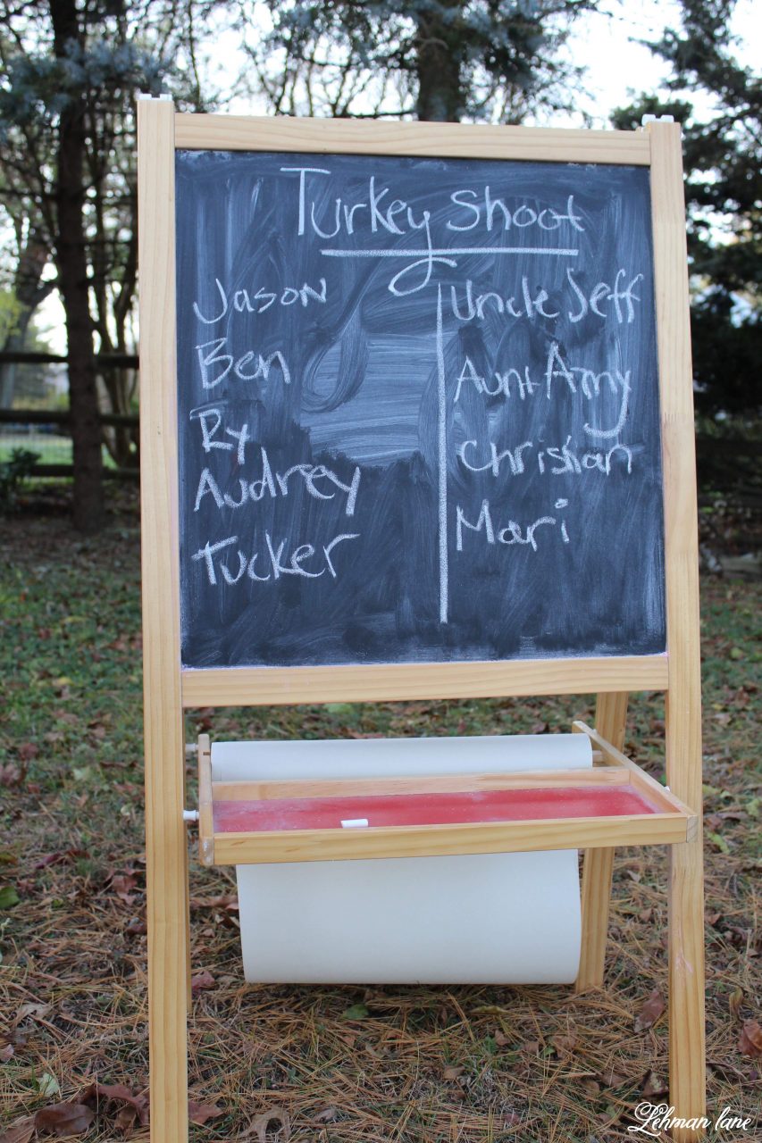 Super Fun Thanksgiving Turkey Shoot Game - Our Family's Tradition for ...