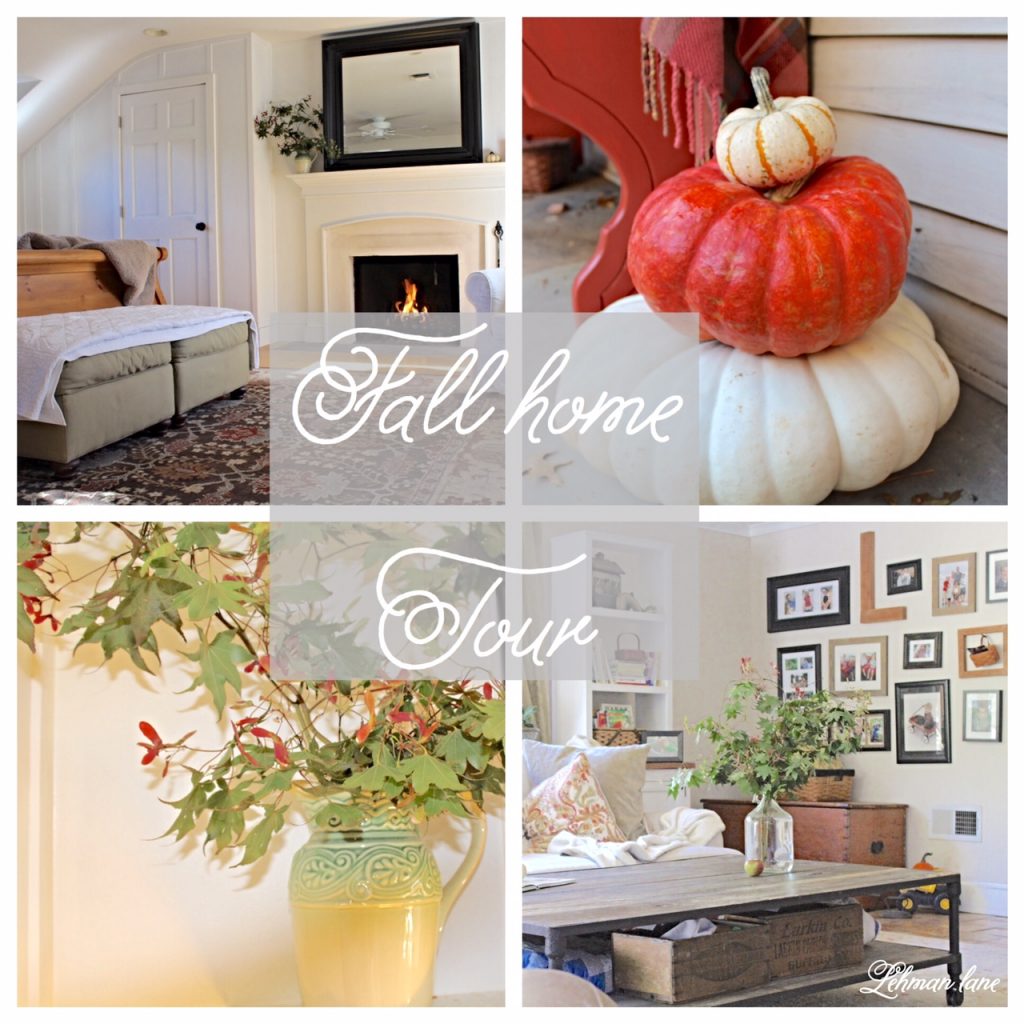 Fall Home Tour Decor Ideas from our Farmhouse - Lehman Lane
