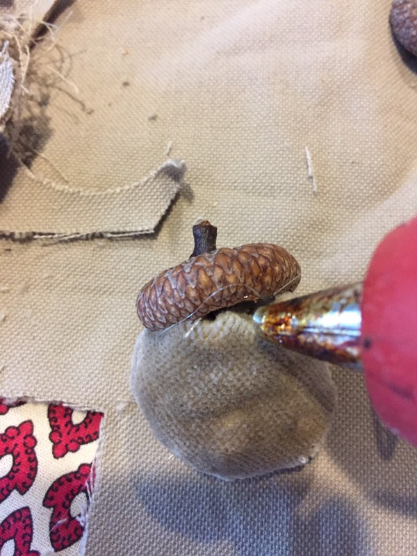 DIY Beautiful Velvet Acorns for Fall Decor in just 10 Minutes - Lehman Lane
