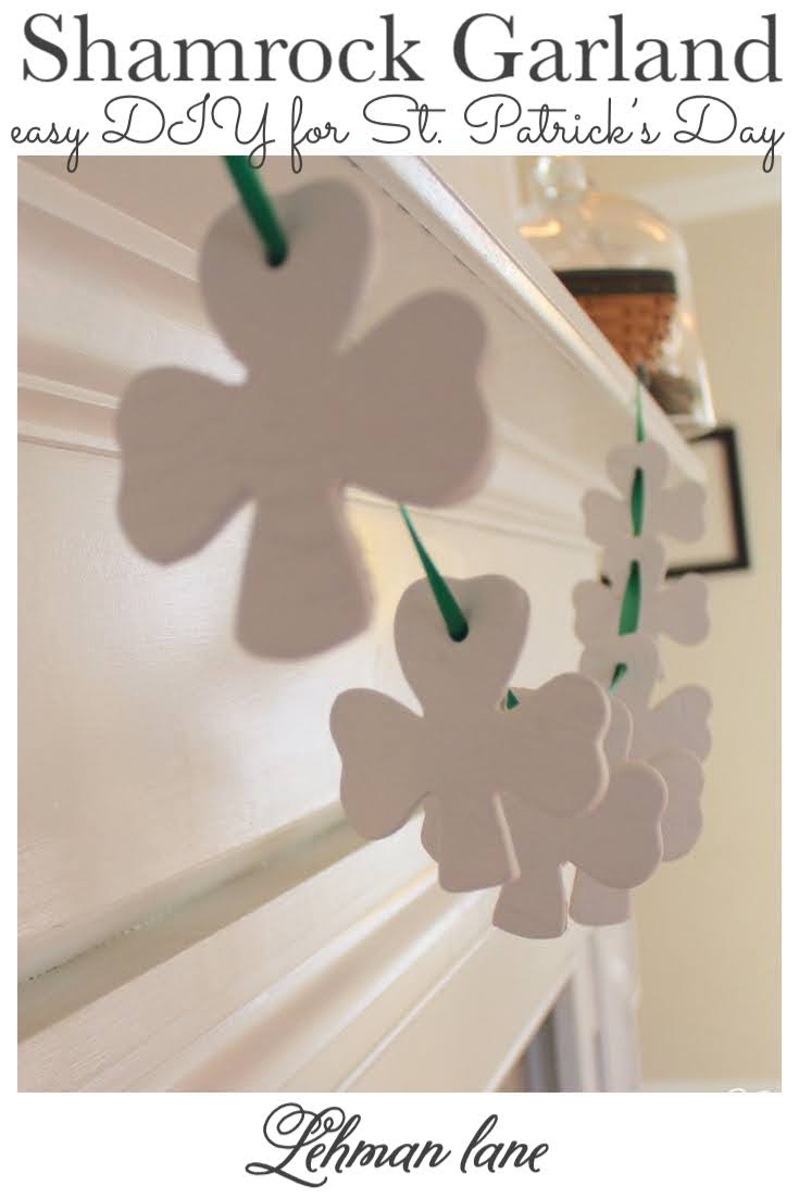DIY Easy Shamrock Garland Craft for St. Patrick's Day in 5 Simple Steps ...