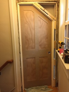 DIY How to Build an Angled Door for less than $100 that looks Awesome ...
