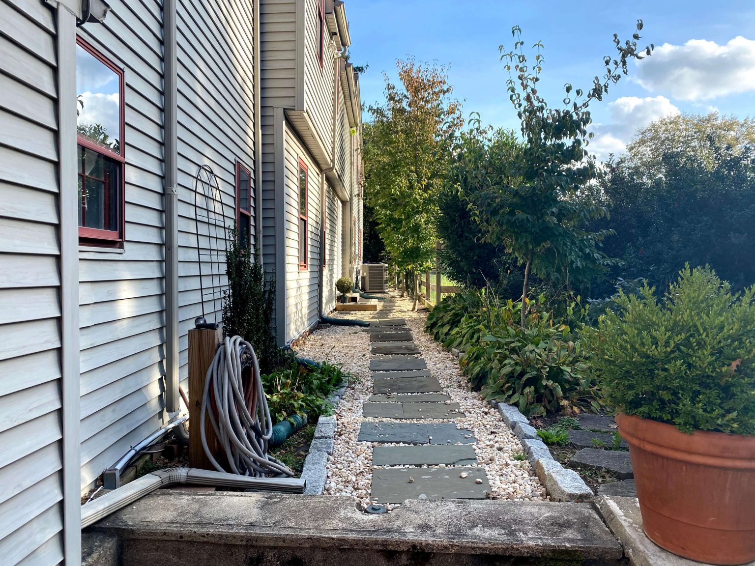 DIY Stone Walkway Around our Farmhouse - Lehman Lane