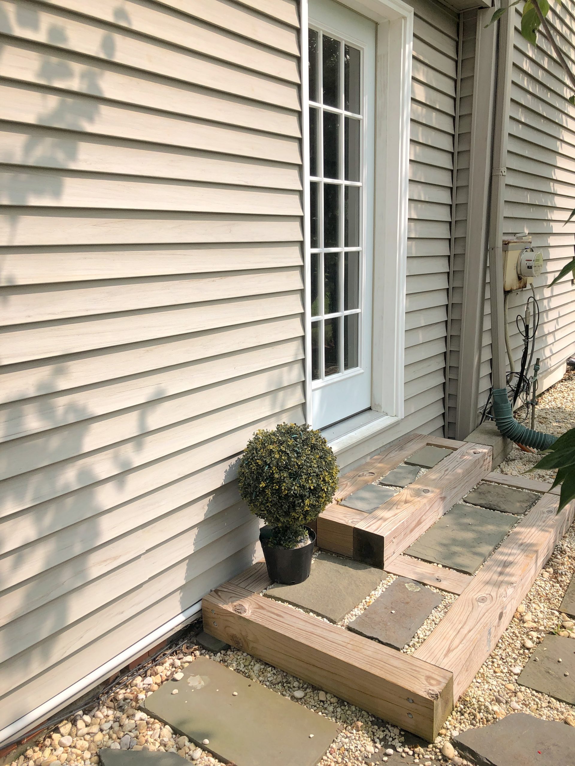 DIY Stone Walkway Around our Farmhouse - Lehman Lane