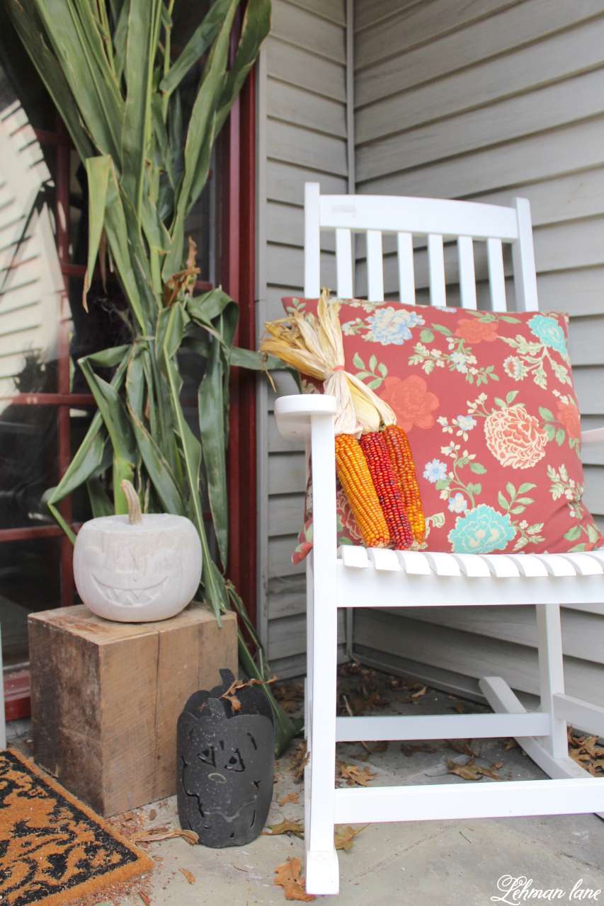 Fall Front Porch Decor (Plus 18 Fall Porch Ideas) Fall Outdoor Hop ...