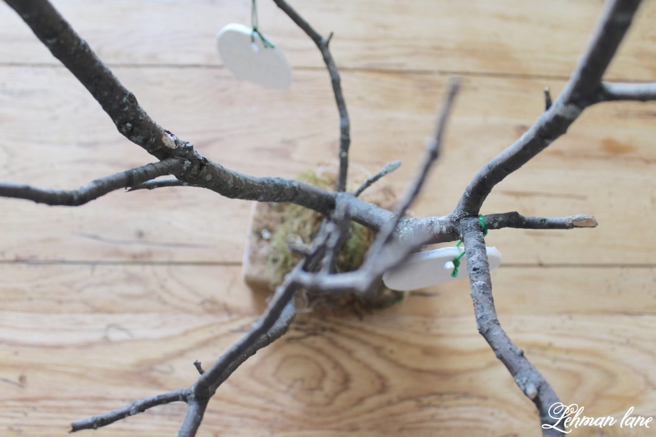 How to Make a Stick Tree & Clay Ornaments (Easy & Cheap DIY for Easter ...