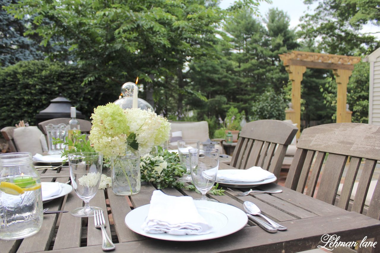Outdoor Summer Tablescape for a Fancy Alfresco Dinner (Plus 8 More ...