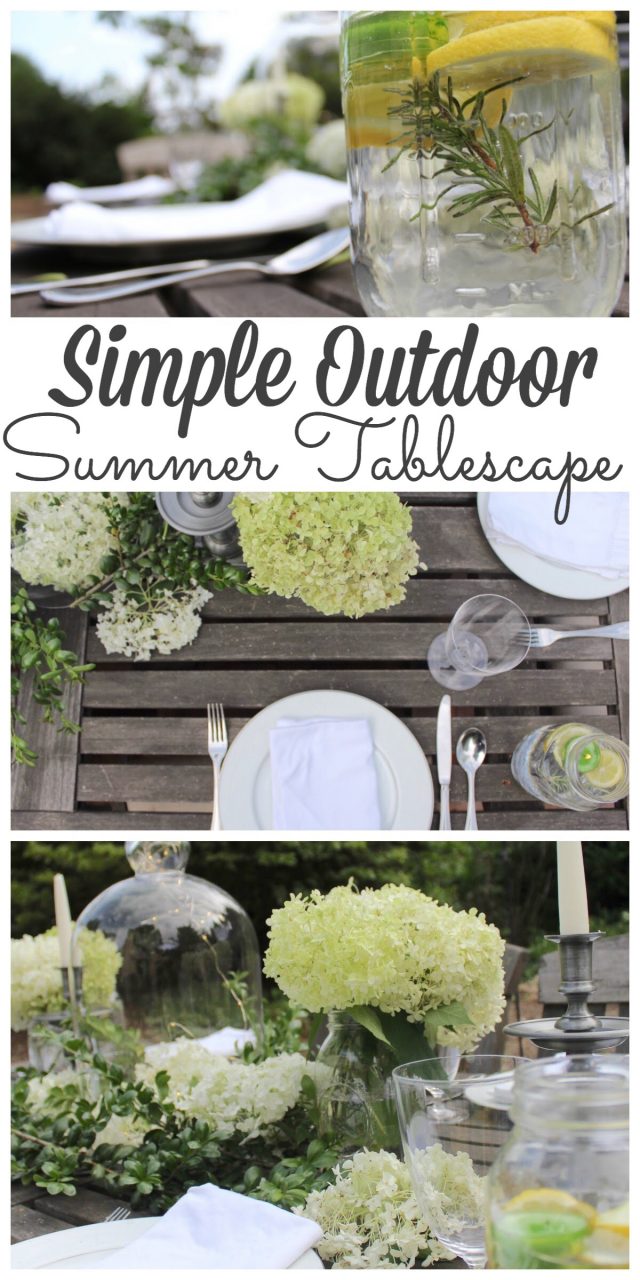Outdoor Summer Tablescape for a Fancy Alfresco Dinner (Plus 8 More ...