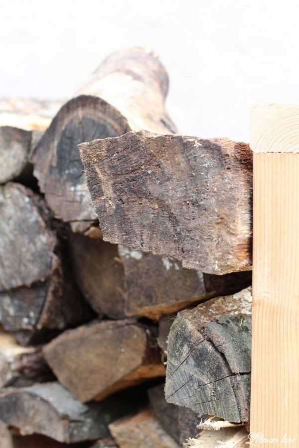 How to Build a Easy DIY Firewood Rack with Cover for Outdoors - Lehman Lane