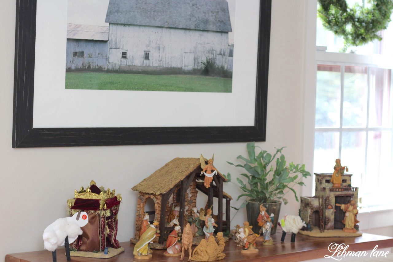 Cozy & Warm Christmas Home Tour of our Farmhouse - Lehman Lane