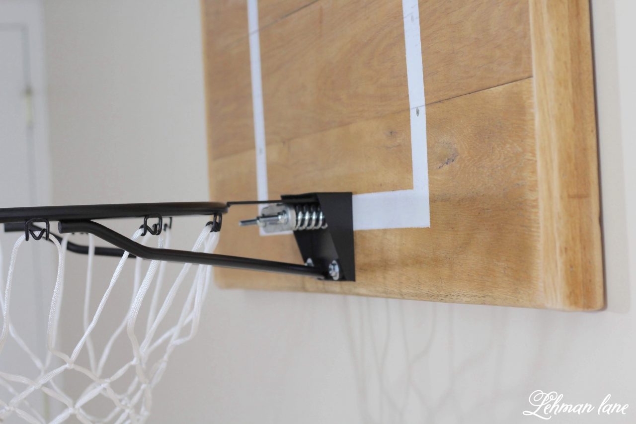 How to Build a DIY Super Wood Basketball Hoop - Lehman Lane