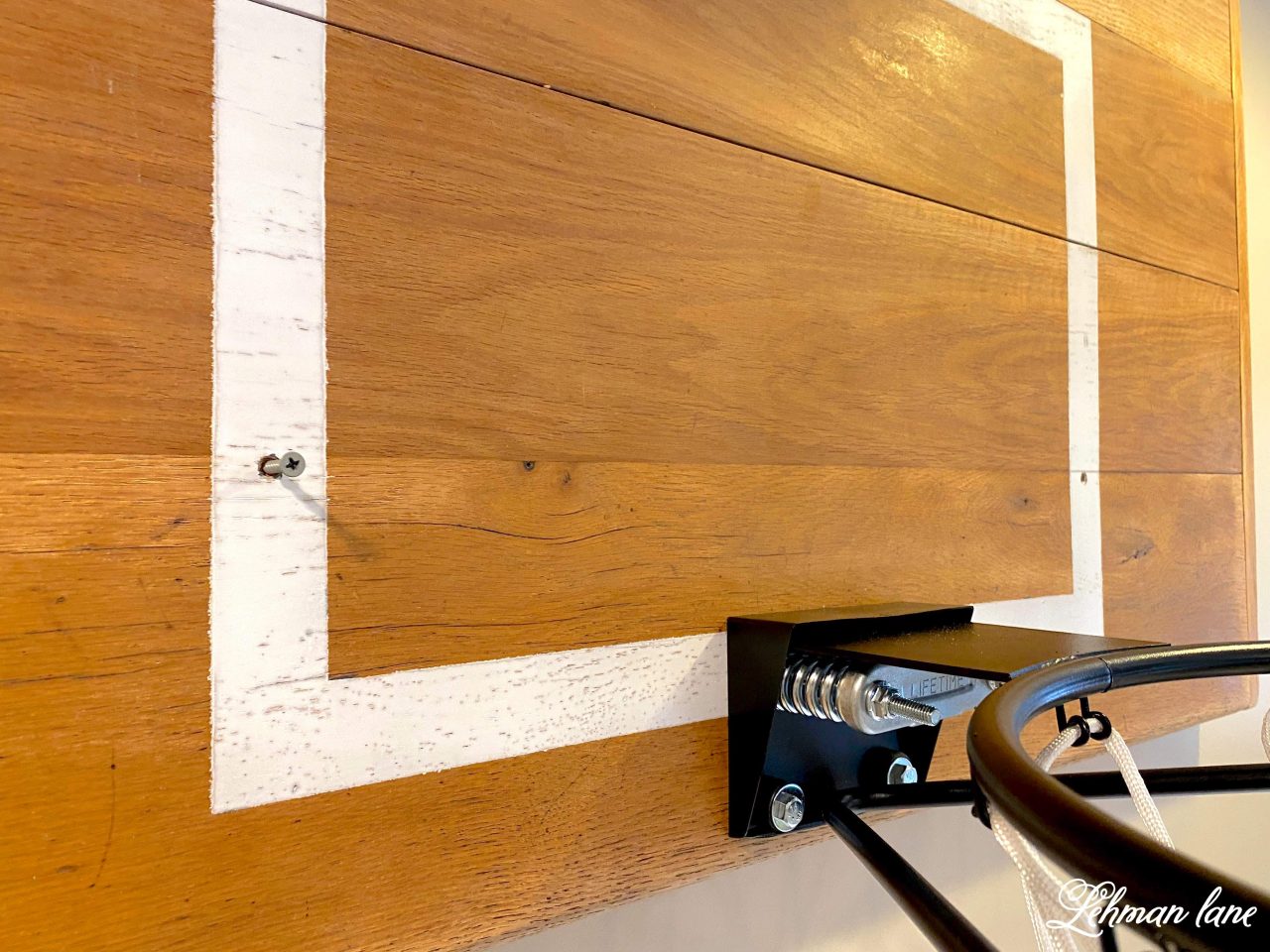 How to Build a Super DIY Wood Basketball Hoop in Hours! - Lehman Lane