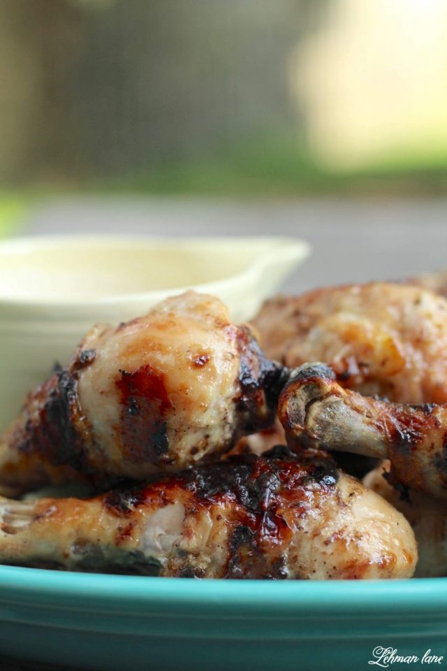 The Best Grilled Chicken with White BBQ Sauce Recipe - Lehman Lane